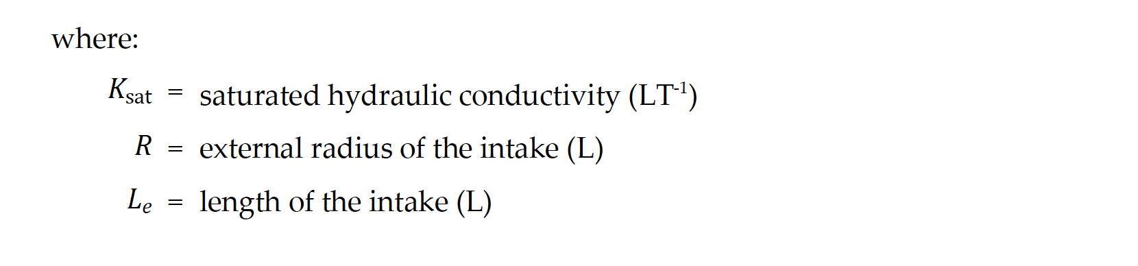 Exercise 1 – Determining Saturated Hydraulic Conductivity of Peat Using ...